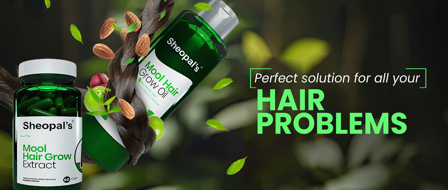 Mool Hair Grow Oil And Capsule Combo with Amla – Sheopals