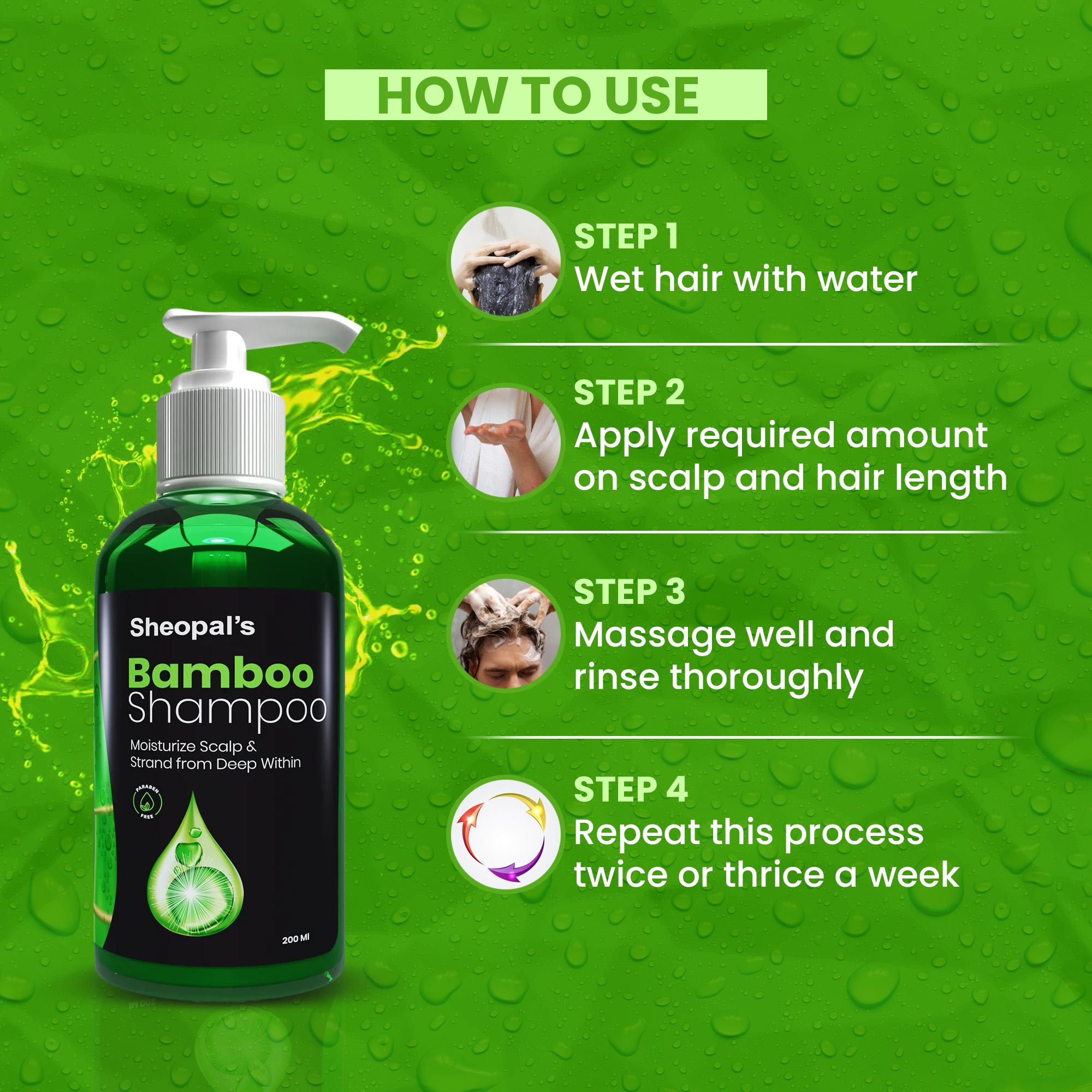 Buy Bamboo Shampoo - Best Shampoo for Hair Fall and Growth in India ...