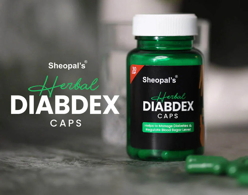 Herbal Diabdex Capsules | Natural & Diabetes Ayurvedic Medicine – Sheopals