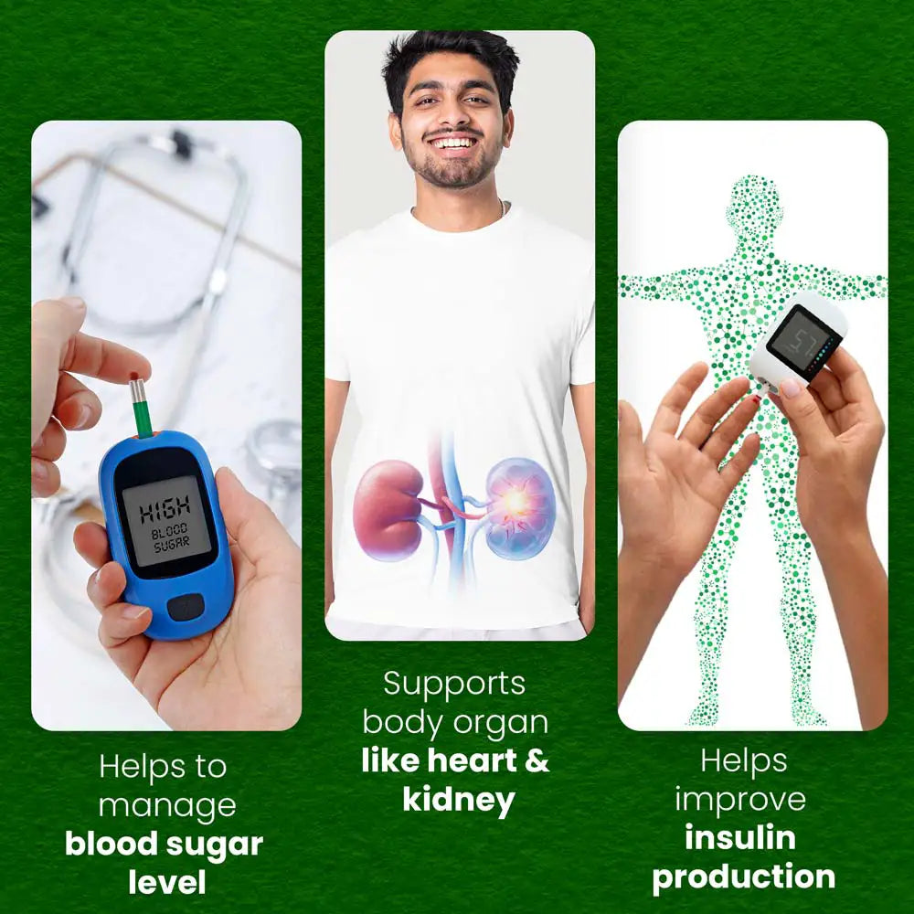 Herbal Diabdex Capsules to Control Blood Sugar Level | Sheopals