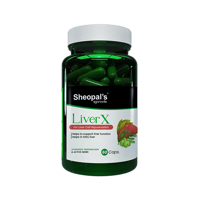 LiverX Detoxify: Ayurveda Medicine for Fatty Liver | Sheopals