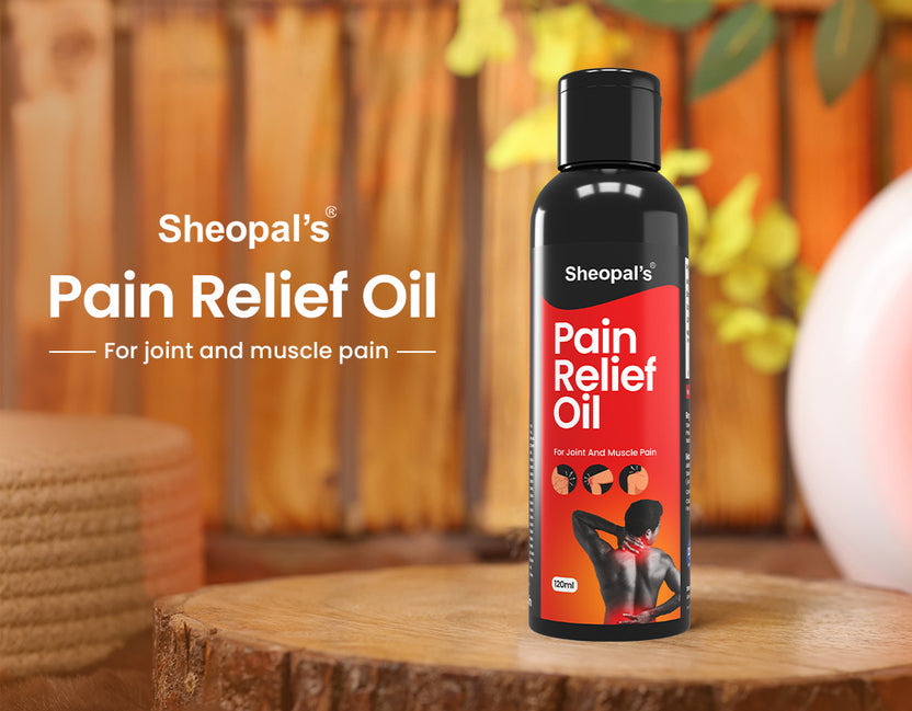 Sheopal's Ayurvedic Pain Relief Oil – Relieves Body Ache & Pain – Sheopals