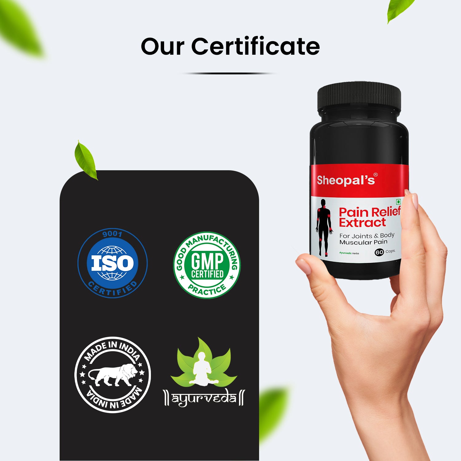 Ayurvedic Pain Relief Capsules For Body Pain | Sheopals
