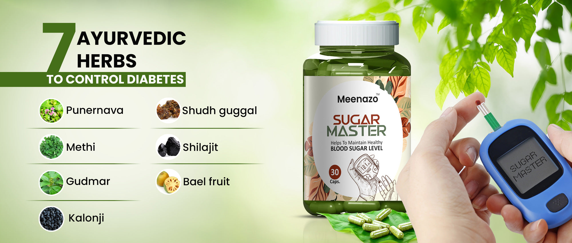 Sugar Master : Helps to Manage Blood Sugar Level Ayurvedically – Sheopals