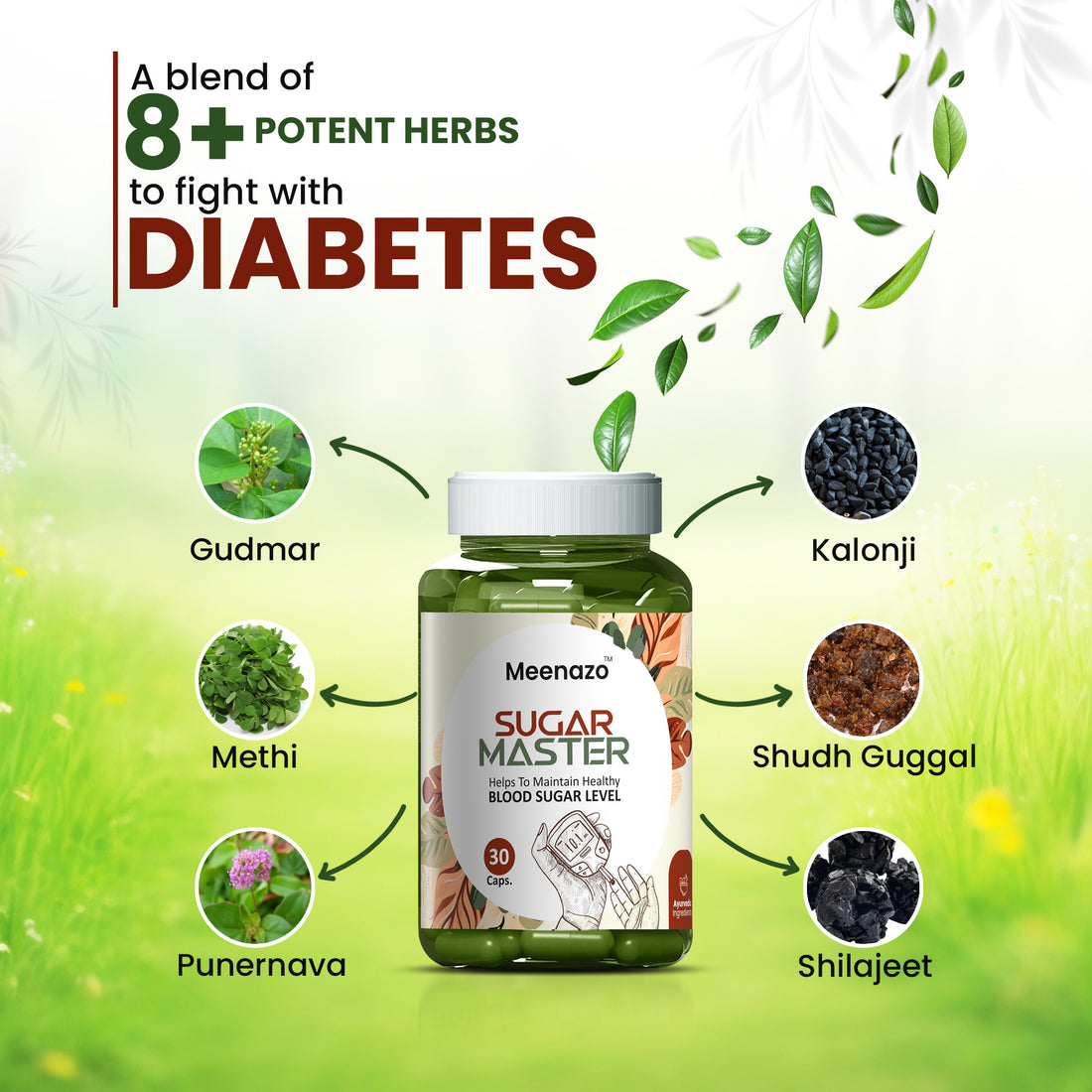 Sugar Master : Helps to Manage Blood Sugar Level Ayurvedically – Sheopals